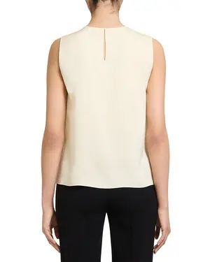 Theory Silk Sleeveless Tank - Sunbeam