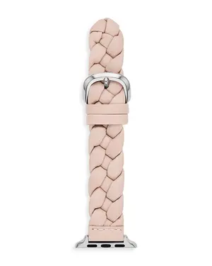 Kate Spade New York Braided Leather Band For Apple Watch By - Pink