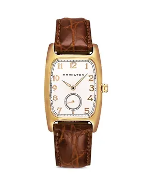 Hamilton Boulton American Classic Watch - White/brown