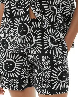 Whistles Sunman Print Shorts