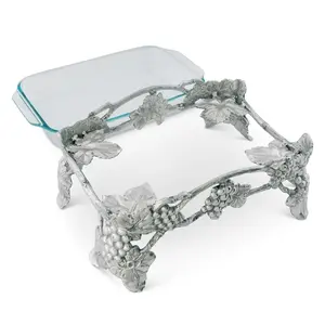 VAGABOND HOUSE Elevated Grape 3-quart Pyrex Holder