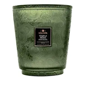 Voluspa Temple Moss 5 Wick Hearth Candle, 123 Oz - No Color