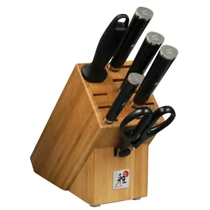 MIYABI Kaizen 7-piece Block Set - Black
