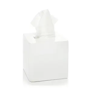 KASSATEX Lacca Tissue Holder - White