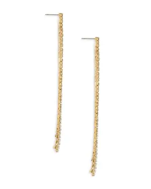 Ettika Cubic Zirconia Linear Drop Earrings