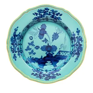 GINORI 1735 Oriente Italiano Flat Dinner Plate Blue