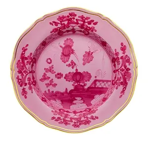 GINORI 1735 Oriente Italiano Flat Dinner Plate - Pink