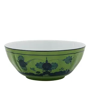 GINORI 1735 Oriente Italiano Antico Doccia Bowl - Green