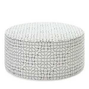 MASSOUD Frisco Ottoman - Cellini Domino