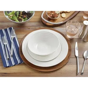 NAMBE Skye Wood Charger Plate