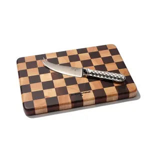MACKENZIE-CHILDS Check 2-piece Cheese Board Set