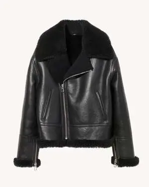 NILI LOTAN Barthelemy Shearling Coat