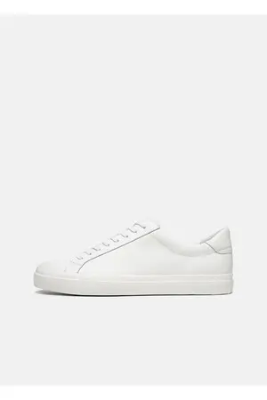 Vince Fulton Leather Sneakers - White