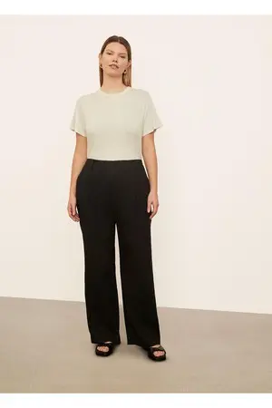 Vince Pleat-front Pull-on Pant