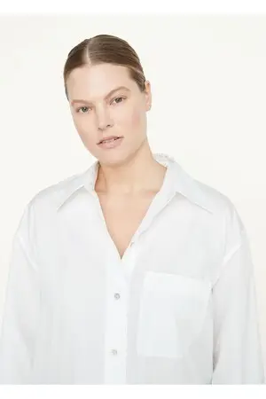 Vince Oversized Long Sleeve Shirt