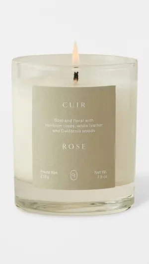 Oak Essentials Cuir Rose Candle 7.5 Oz/212