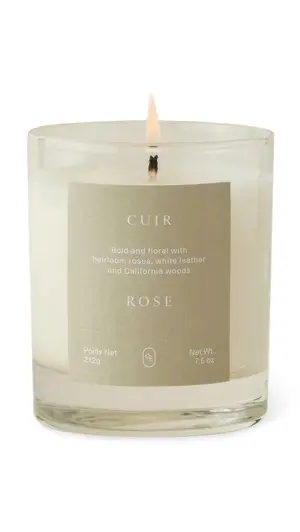 Oak Essentials Cuir Rose Candle 7.5 Oz/212