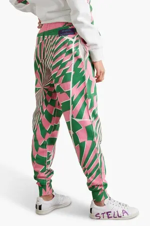 Stella McCartney Ed Curtis Printed Cotton Fleece Track Pants