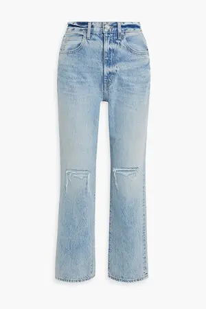 Women's Distressed Ankle Jeans