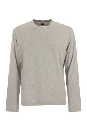 FEDELI Extreme - Crew-neck T-shirt With Long Sleeves