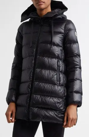 Moncler Suyen Quilted Down Parka - U99-dark Black