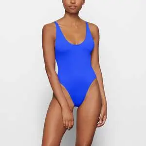 SKIMS SKIMS Scoop Neck One Piece Swimsuit Cobalt
