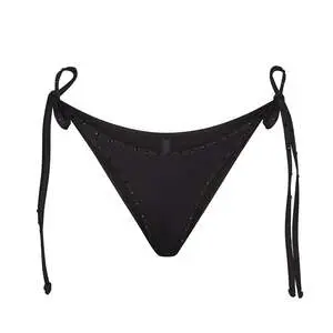 SKIMS Rhinestone Swim Tie Bottoms