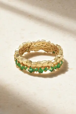 SUZANNE KALAN 18-karat Emerald Ring