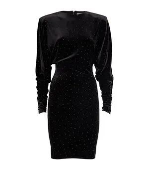 Alexandre Vauthier Crystal-embellished Mini Dress