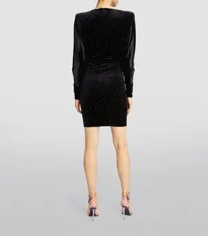 Alexandre Vauthier Crystal-embellished Mini Dress