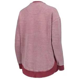 PRESSBOX Arkansas Razorbacks Ponchoville Pullover Sweatshirt