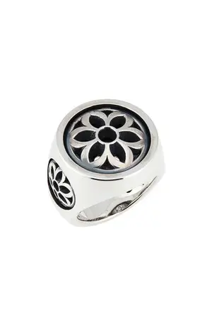 Good Art Hlywd Club Signet Ring - Silver