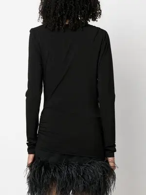 Nina Ricci Knot-detail Jersey Top