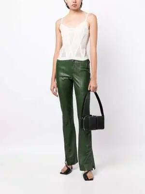Kara Leather Shoulder Bag