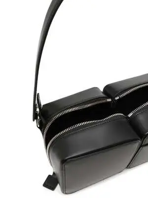 Kara Leather Shoulder Bag