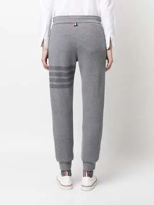 Thom Browne Knitted Track Pants - Grey