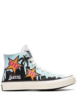 CONVERSE X Market Chuck 70 Hi Lakers Jeff Hamilton Sneakers - Black