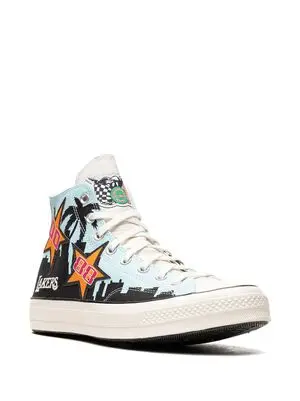 CONVERSE X Market Chuck 70 Hi Lakers Jeff Hamilton Sneakers - Black