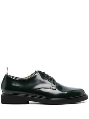 Thom Browne Polished Calf Leather Lace-up Loafers