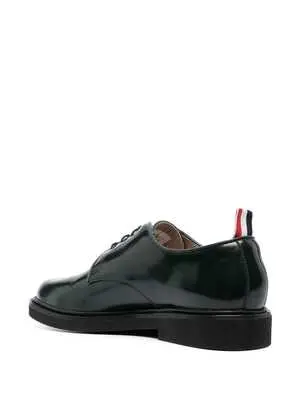 Thom Browne Polished Calf Leather Lace-up Loafers