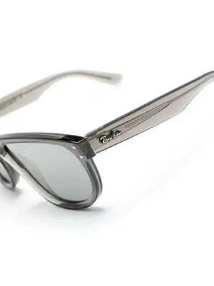 Ray-ban Reverse Square-frame Sunglasses - Grey