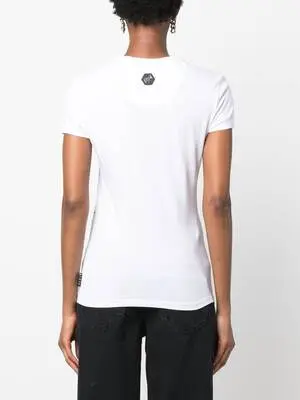Philipp Plein Sexy Pure Fit Hexagon T-shirt - White