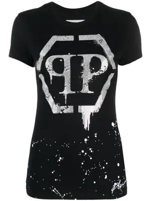 Philipp Plein Patched Tops