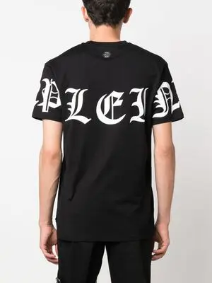 Philipp Plein Ss Gothic Plein Round-neck T-shirt