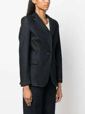 TWINSET Single-breasted Cotton-blend Blazer