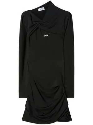 Off-white Printed Cocktail Dresses