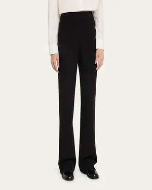 Giorgio Armani Cady Straight-leg Pants