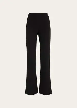 Giorgio Armani Cady Straight-leg Pants