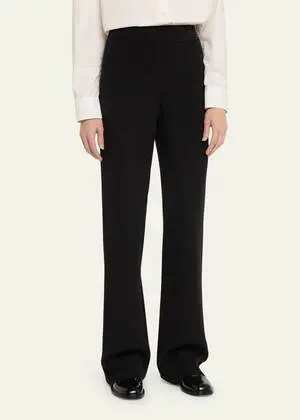 Giorgio Armani Cady Straight-leg Pants