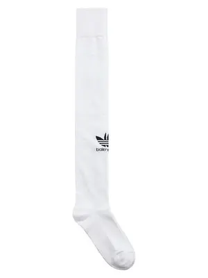 Balenciaga Men's Balenciaga / Adidas Soccer Socks - White  - White